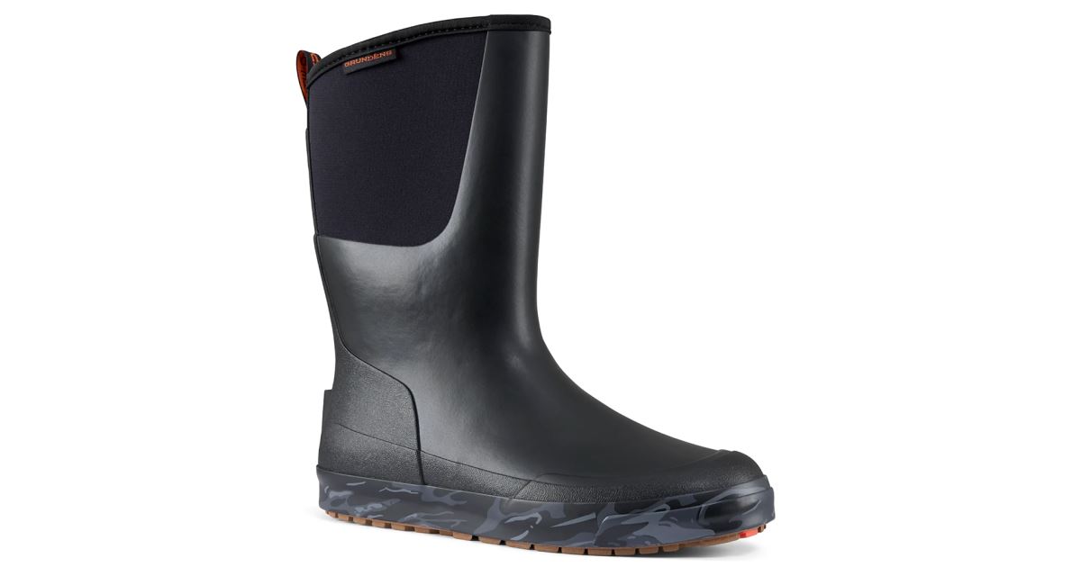 Grundéns Holínky 12 Inch Deck Boot Blackbeard