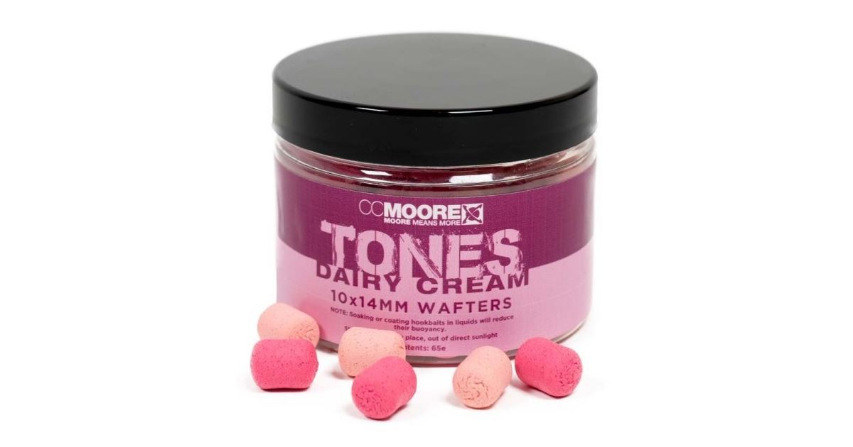 CC Moore Dumbell Wafters Tones Dairy Cream 10x14 mm 65 ks