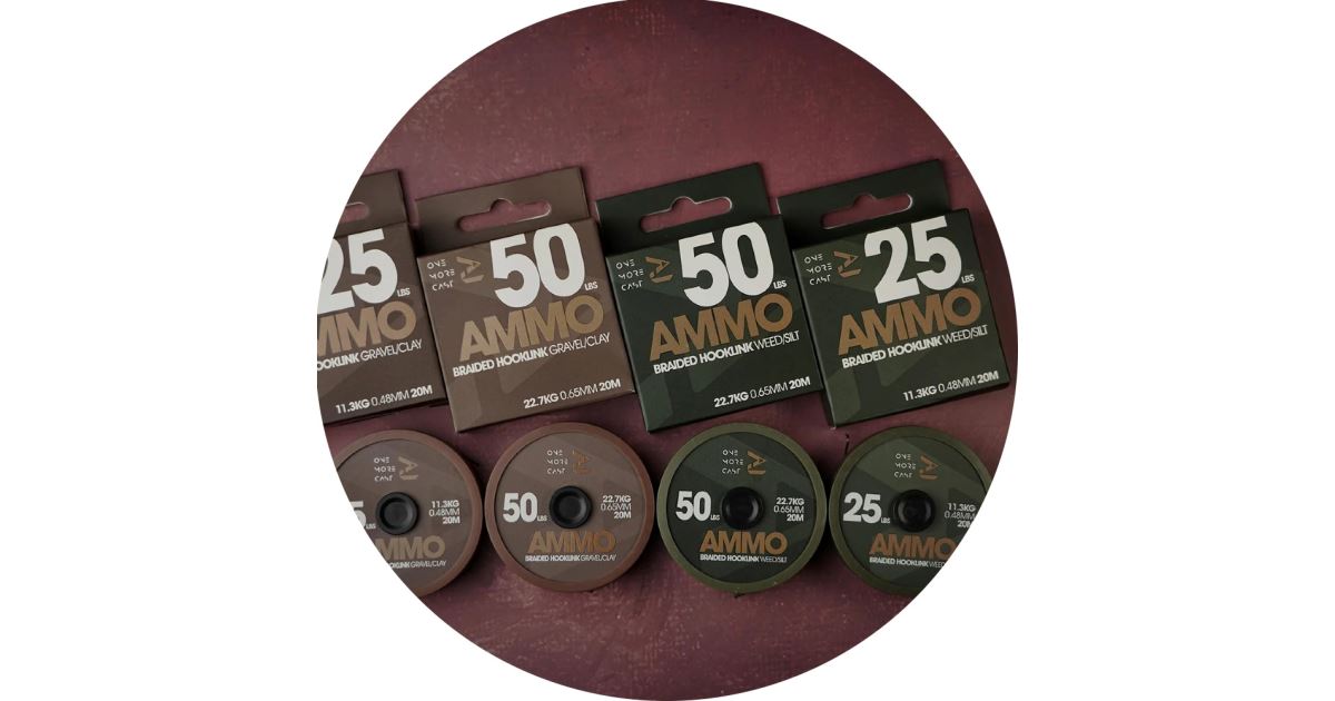 One More Cast Návazcová Šňůrka Ammo Weed Silt 20 m