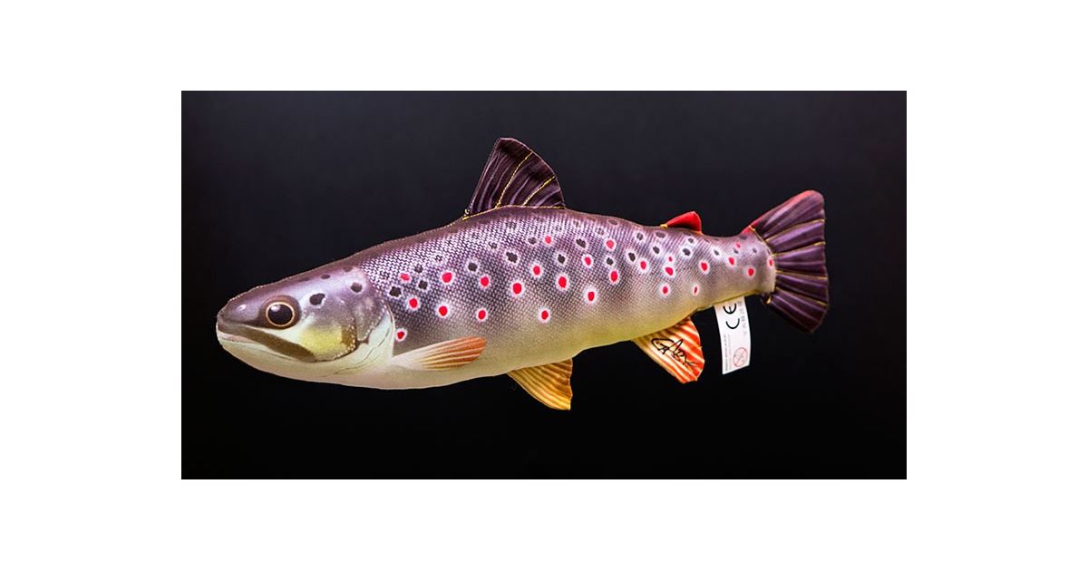 Gaby Plyšová Ryba Pstruh Potoční Mini 35 cm