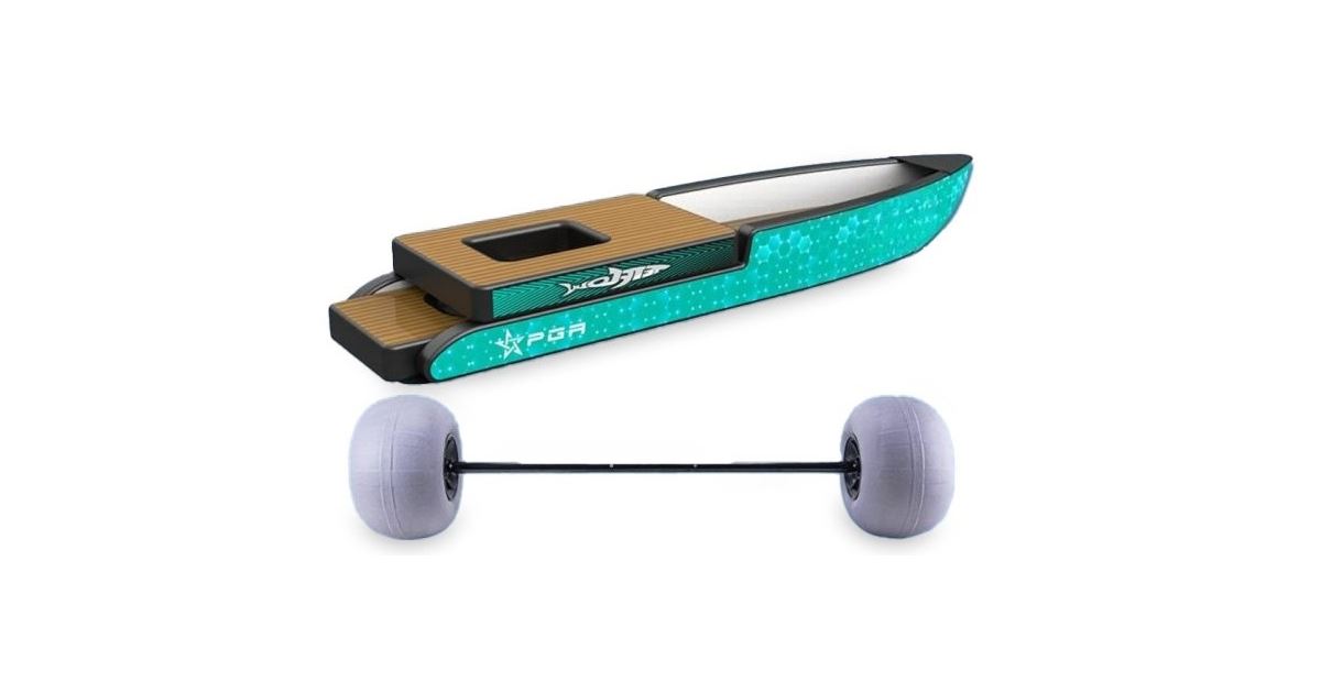 Haibo Kayak JETFLOW Blue Nafukovací s Motorem Pádlem a Koly