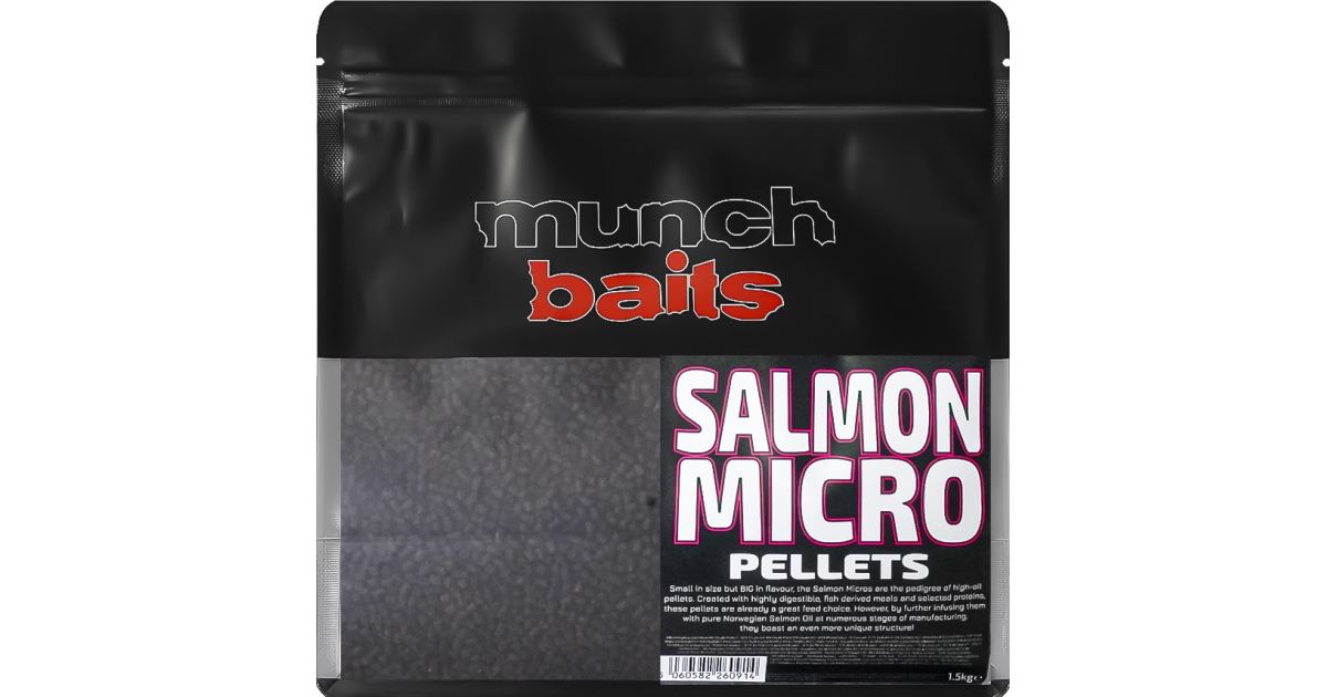 Munch Baits Pelety Salmon Micro Pellets 2 l