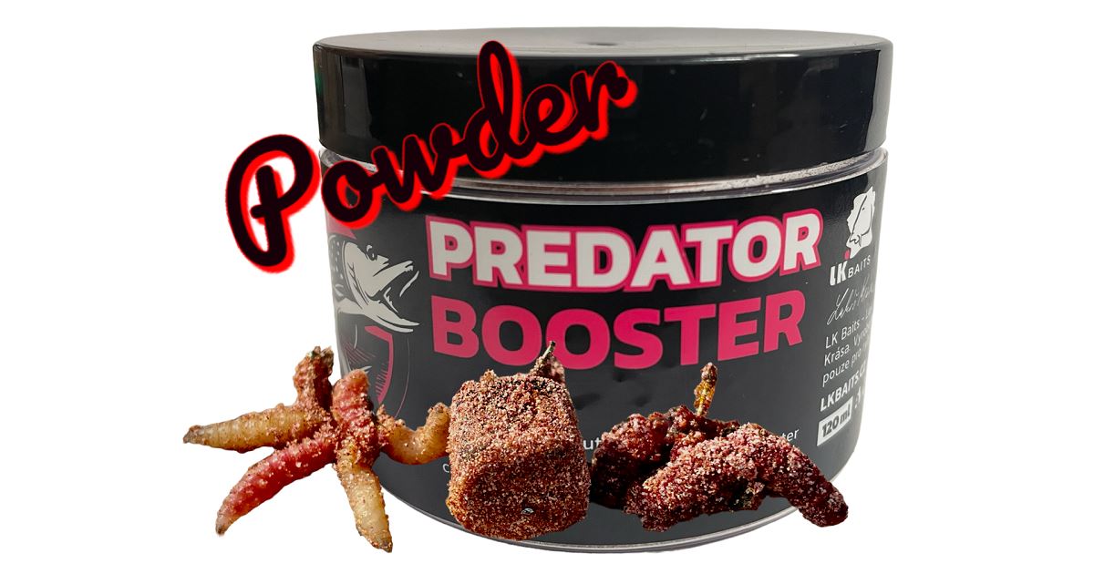 LK Baits Booster Predator Powdered 120 ml