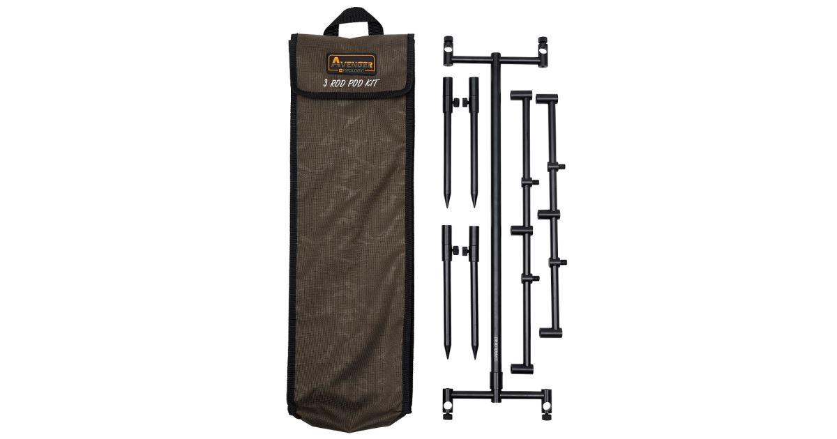 Prologic Stojan Avenger Rod Pod Kits Carrycase 3 Rod