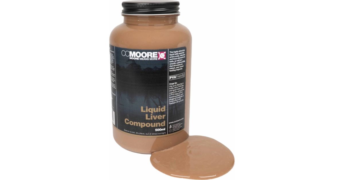 CC Moore Tekutá Potrava Liquid Liver Compound 500 ml