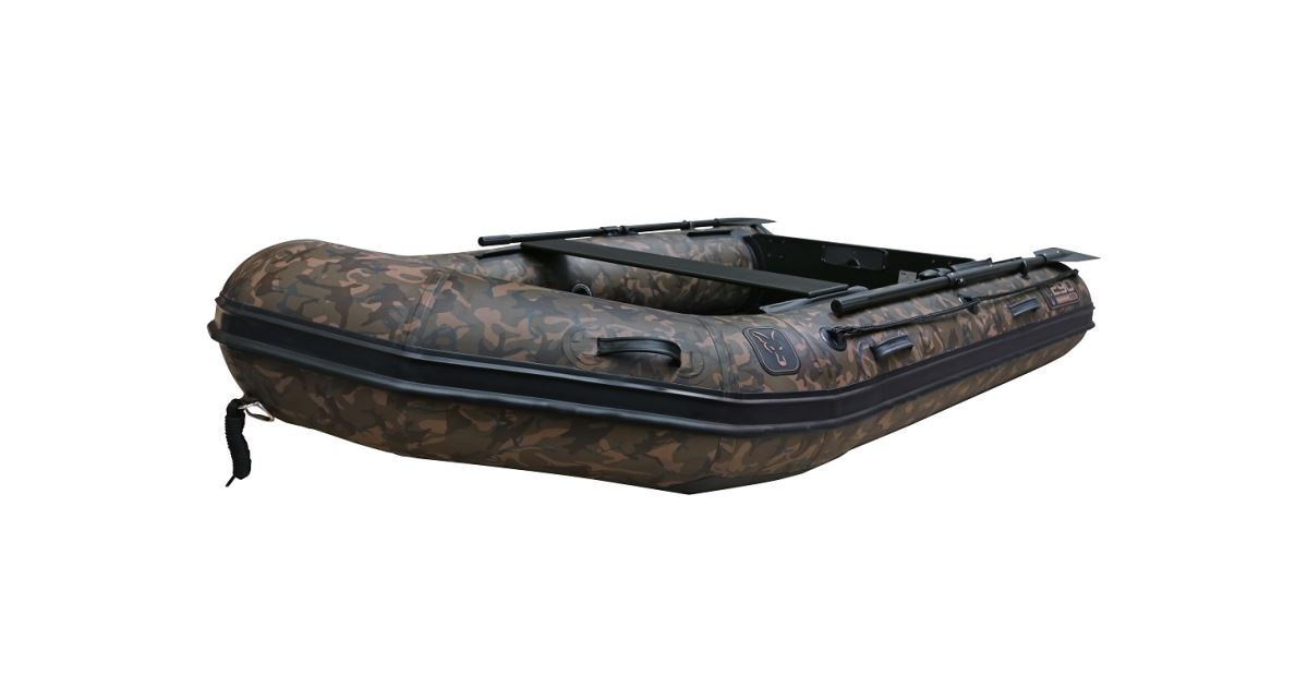 Fox Člun Inflatable Boat Air Deck Black Camo 290