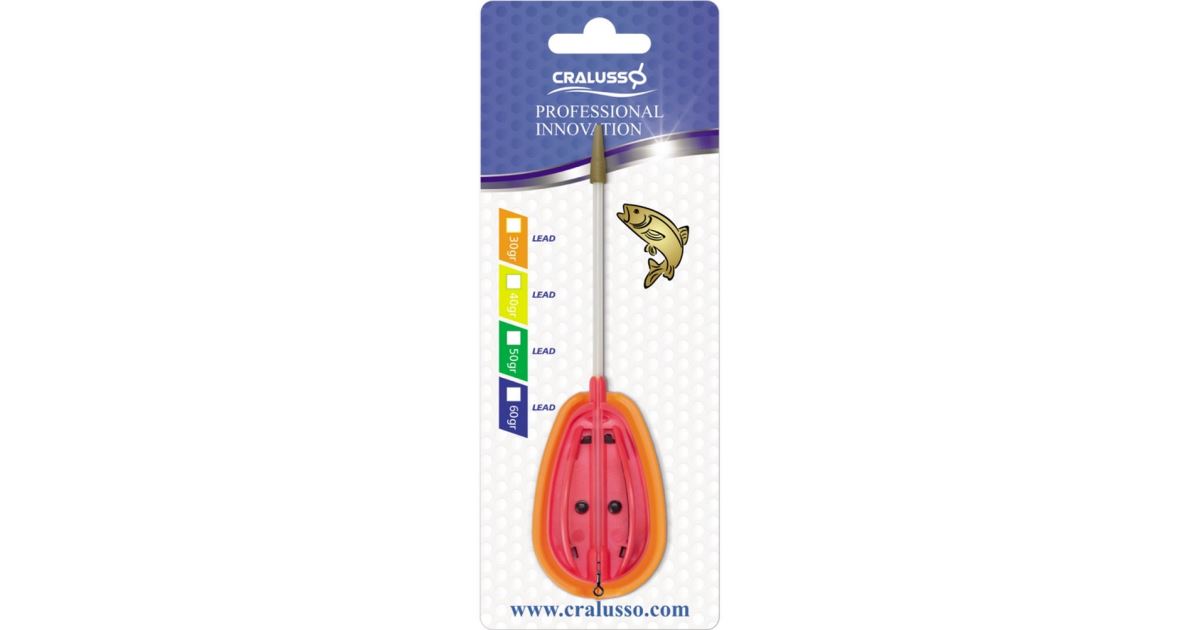 Cralusso Krmítko + Plnící Forma Rocket Method Pink - 50 g