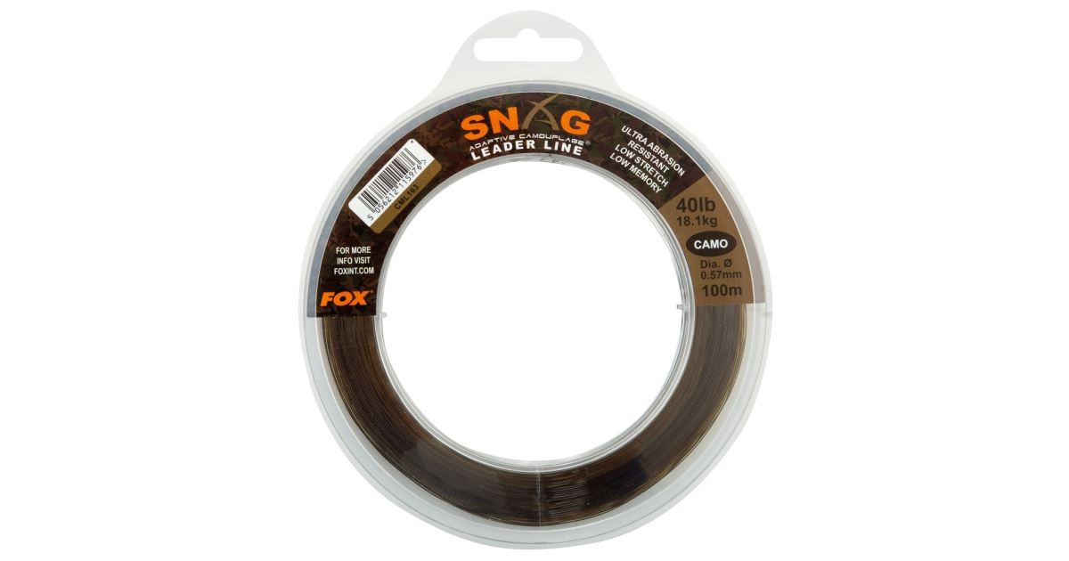 Fox Šokový Vlasec Snag Leaders Camo
