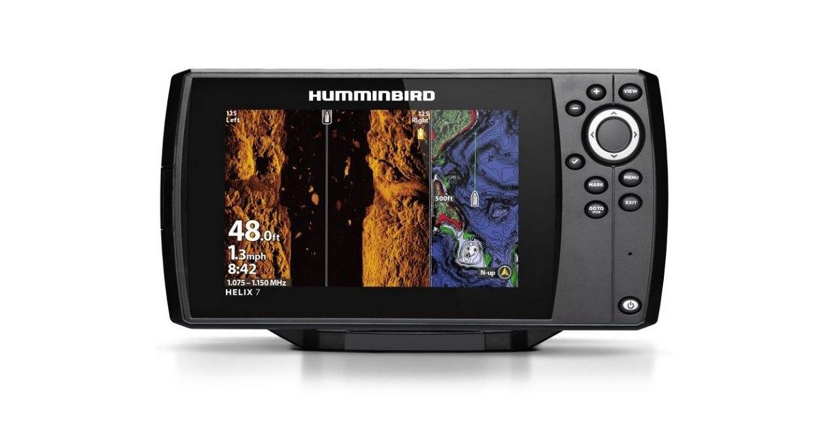 Humminbird Helix 7x Chirp MSI GPS G3N + Autochart Zero Lines Map Card