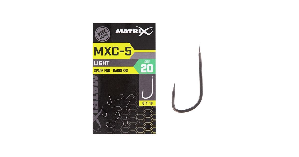 Matrix Háčky MXC-5 Barbless Spade 10 ks