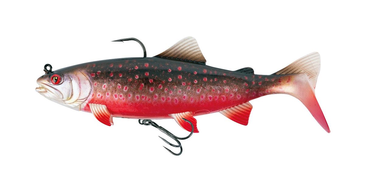 Fox Rage Gumová Nástraha Realistic Replicant Super Natural Atlantic Char