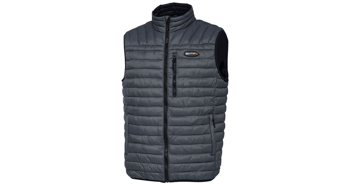 Savage Gear Vesta Ripple Quilt Vest Castlerock Grey