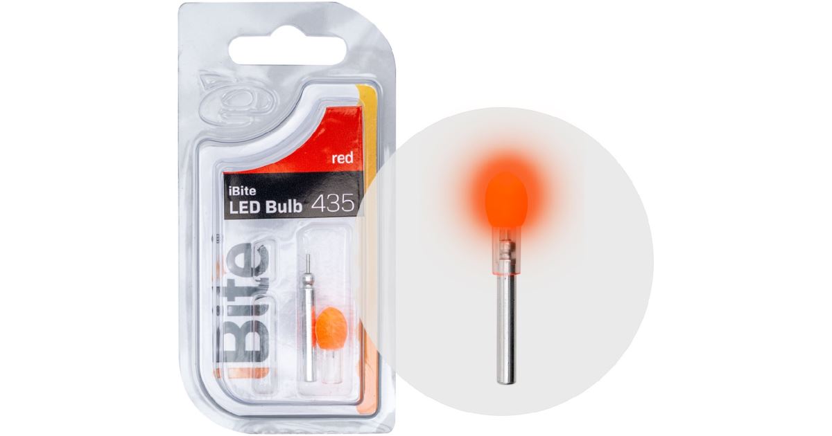 Ibite Světlo Bulb LED + 435 Baterie - Červená