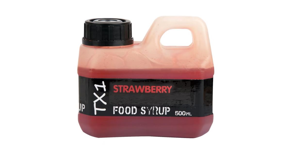Shimano Booster TX1 Food Syrup Attractant Strawberry 500 ml