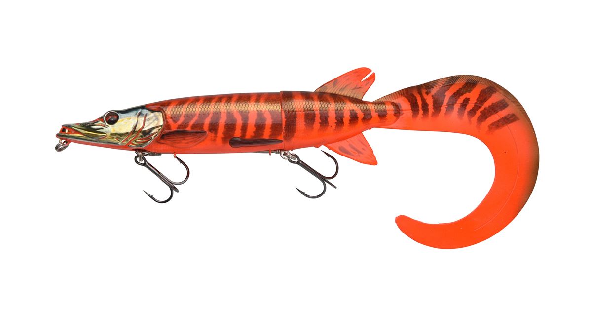 Savage Gear Gumová Nástraha 3D Hybrid Pike Slow Sinking Red Pike - 25 ...
