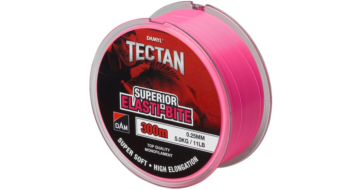 Dam Vlasec Damyl Tectan Easti Bite Monofilament Růžový 300 m