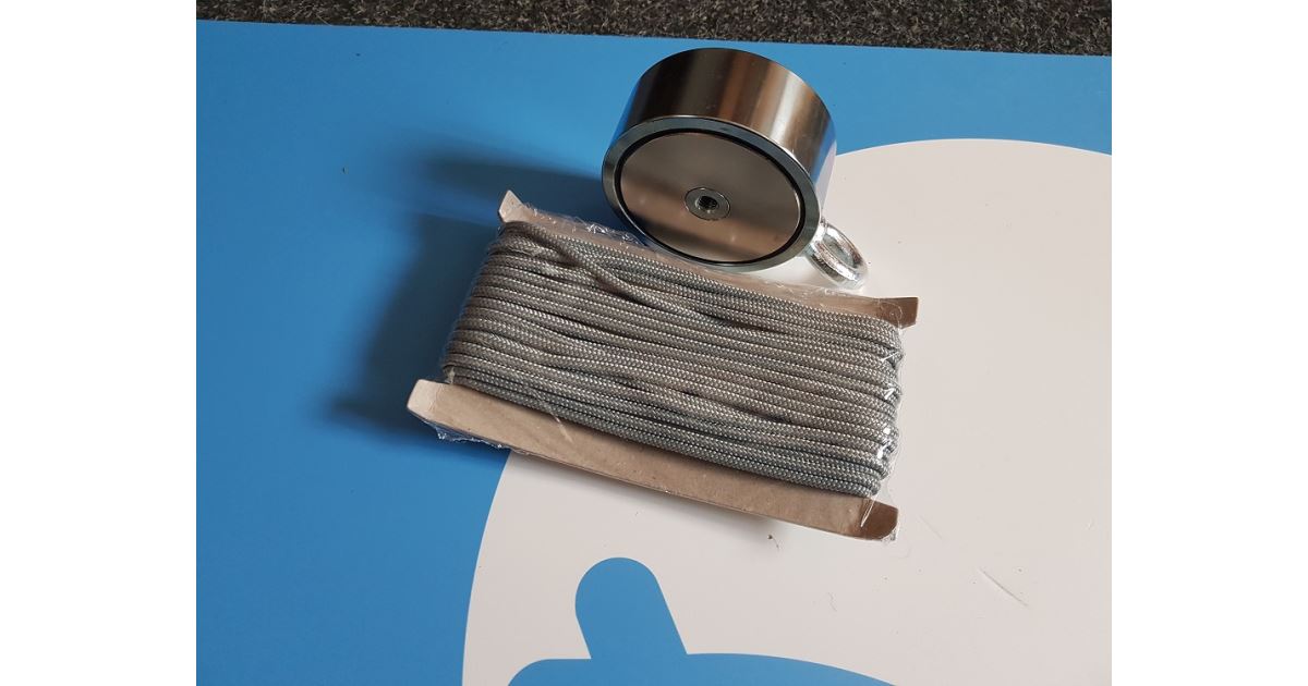 Ufo Sinker Magnet + 15 m Lano