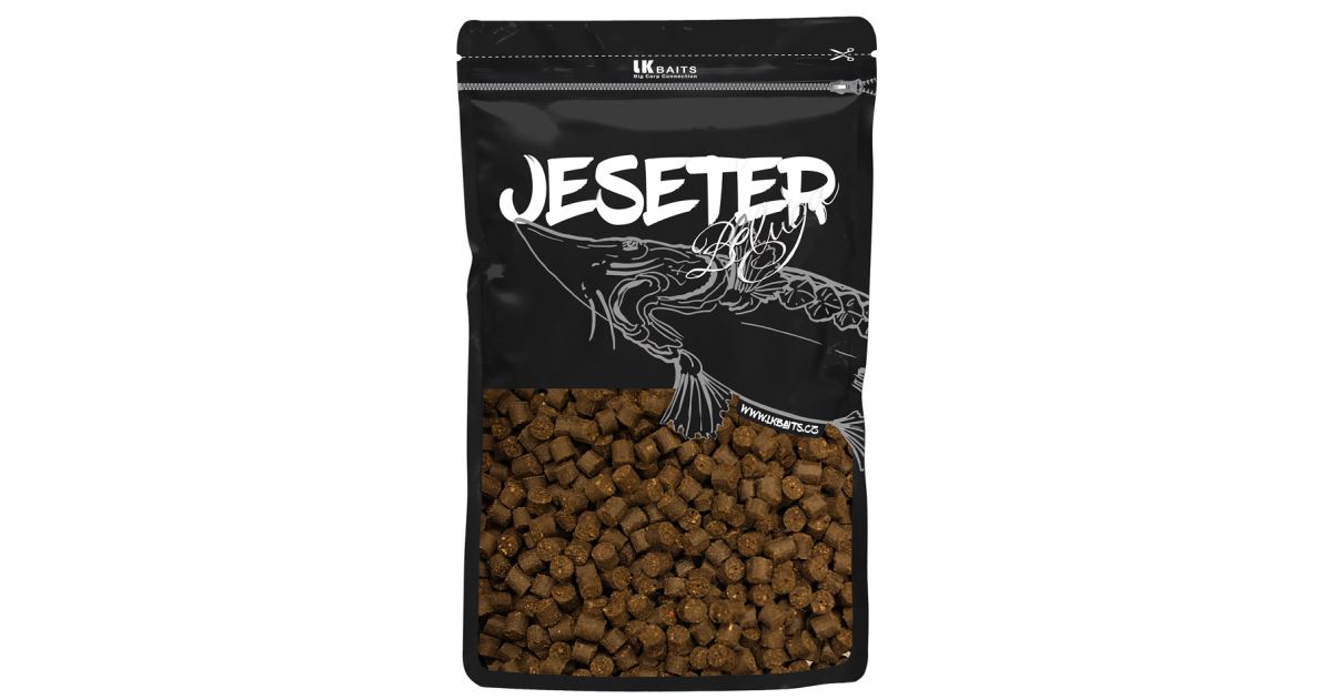 LK Baits Pelety Jeseter Special Pellets Beluga Halibut-1 kg 20 mm