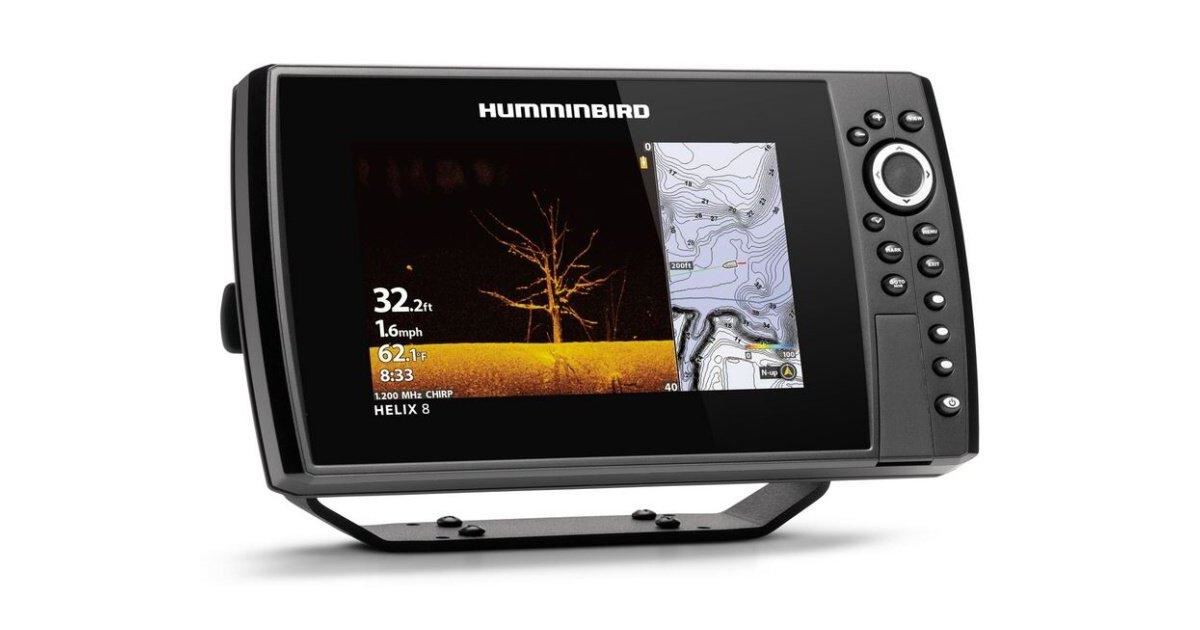 Humminbird Helix 8x Chirp MSI+ GPS G3N + Autochart Zero Lines Map Card