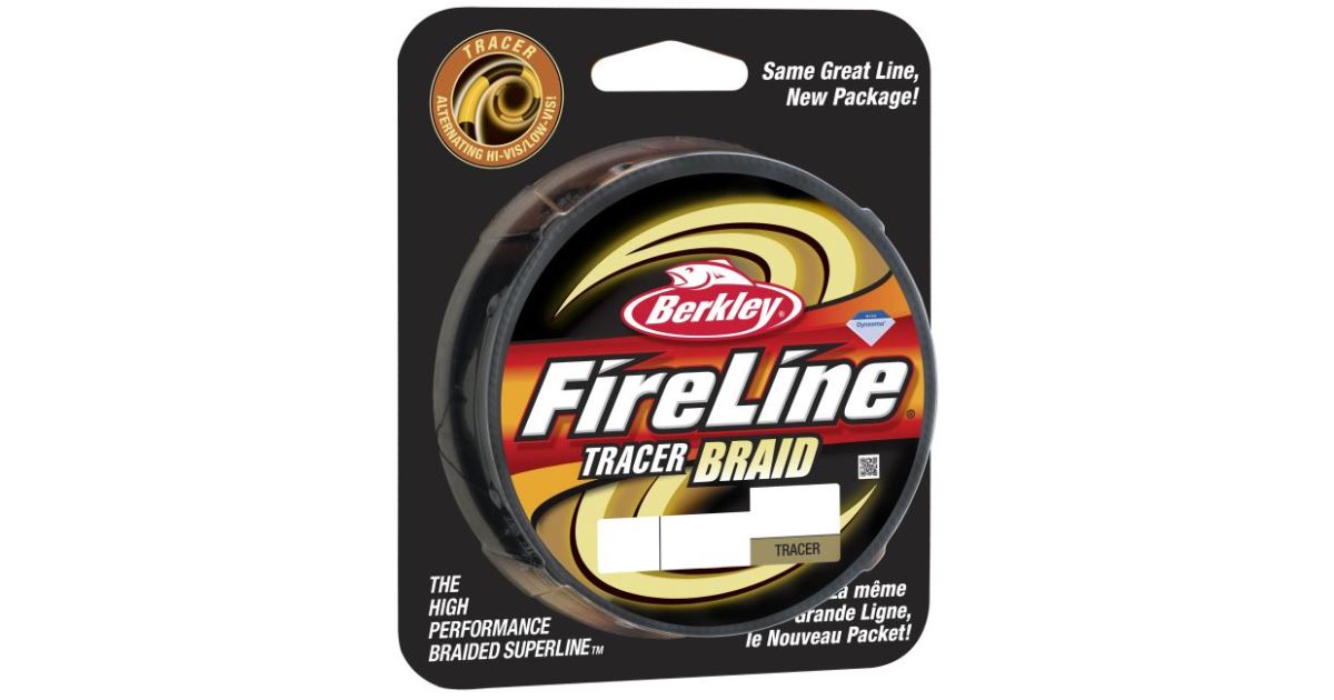 BERKLEY Splétaná šňůra FIRELINE TRACER BRAID 110 m Yellow Black-Průměr ...