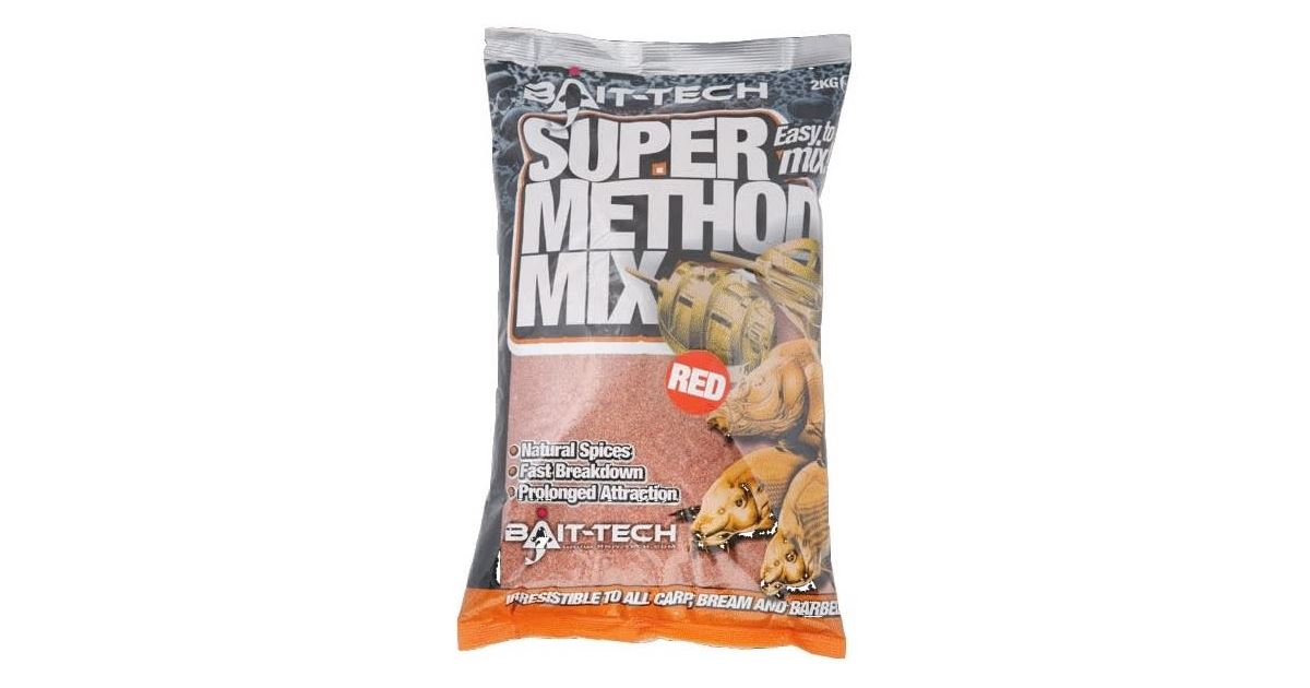Bait-Tech Krmítková Směs Super Method Mix Red 2 kg