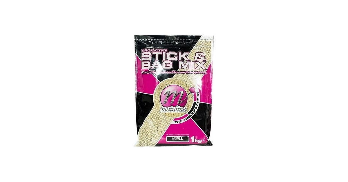 Mainline Vnadící Směs Pro-Active Stick and Bag Mix Cell 1 kg