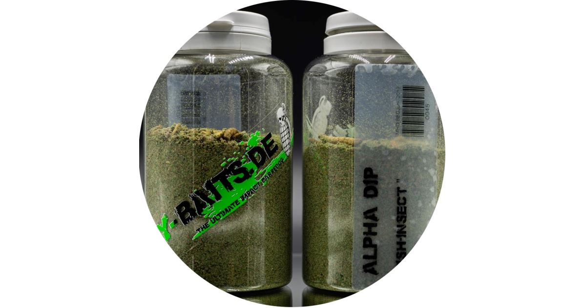 My-Baits Práškový Dip Alpha Dip "Fish Insect" 150 ml